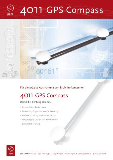 4011 GPS Compass - ppm GmbH