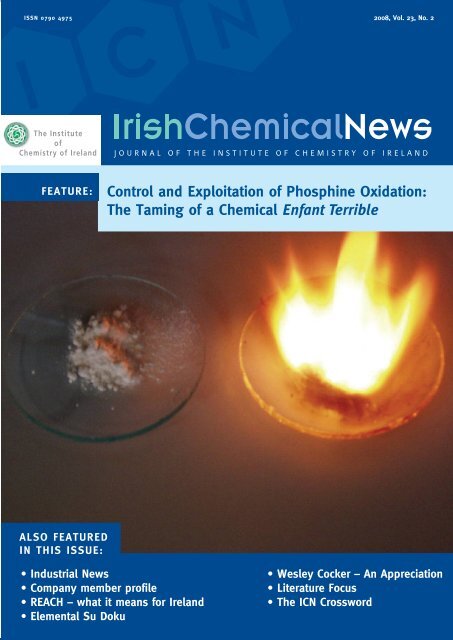ICN inside5.qxd - Institute of Chemistry of Ireland