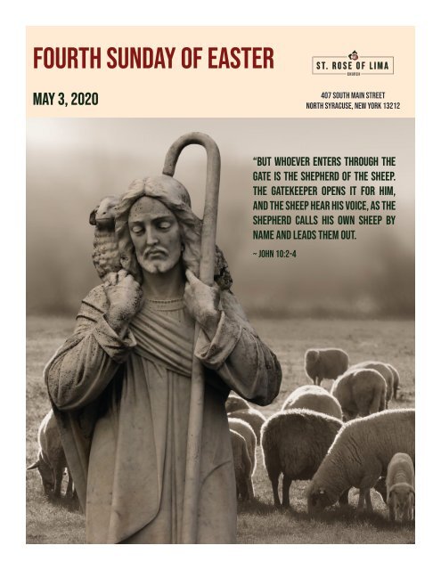 Fourth Sunday of Easter