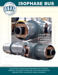 ISO PHASE BUS - Crown Electric