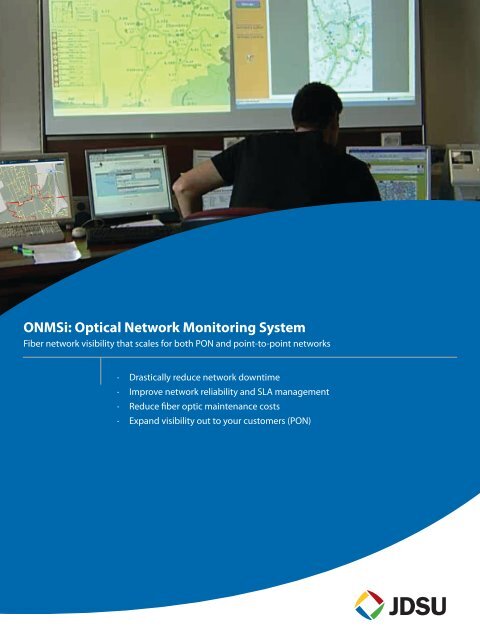 ONMSi: Optical Network Monitoring System - JDSU