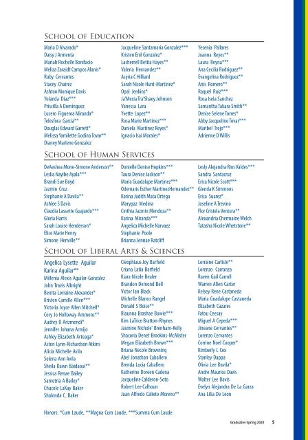 Undergraduate Degrees Sch