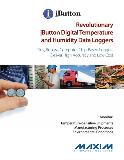 iButton® Data Logger Brochure - Maxim