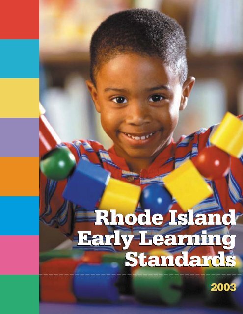 Rhode Island Early Learning Standards - Rhode Island Department ...