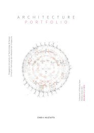 Second year Architecture portfolio