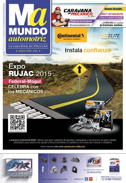 Mundo Automotriz La Revista No. 235 Octubre 2015