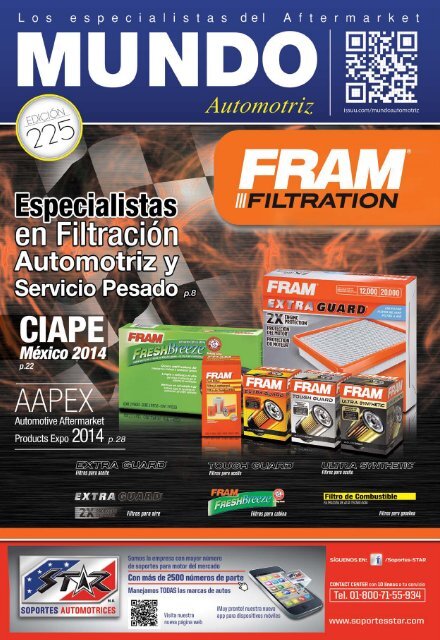 Mundo Automotriz La Revista No. 225 Diciembre 2014