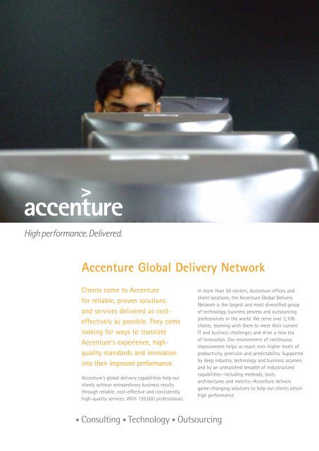 Accenture Global Delivery Network