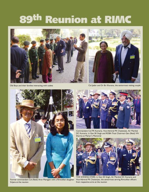 89 Reunion at RIMC - Rimcollians