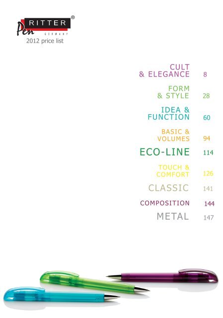ECO-LINE - Ritter-Pen GmbH