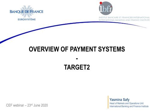 Slovenia 2020 - Payment systems and TARGET2