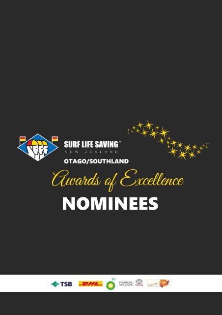 2020 SLSNZ Otago Awards of Excellence Nominees Booklet
