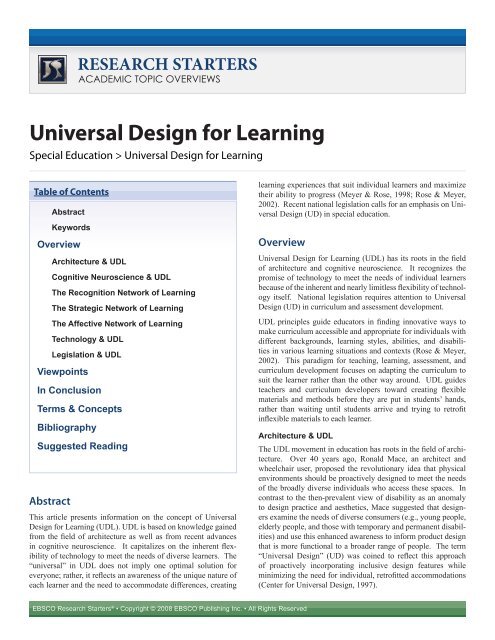 Universal Design For Learning: Addressing The Barriers, 52% OFF Universal Design For Learning: Addressing The Barriers, 52% OFF