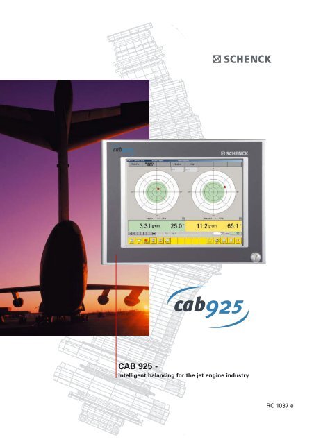 CAB 925 - - Schenck Trebel Corporation