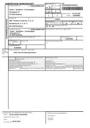 Muster bestätiget Ausfuhranmeldung EX431 - Condor Spedition