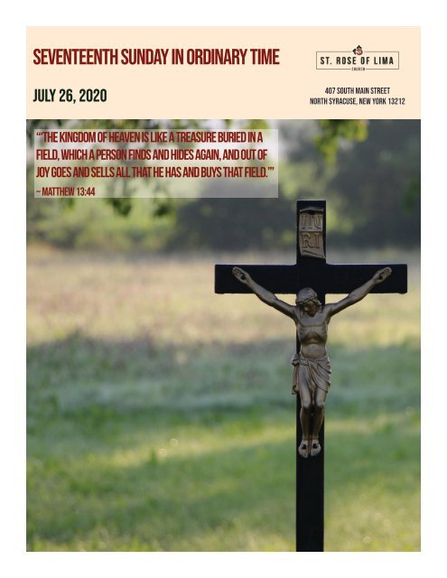 Seventeenth Sunday in Ordinary Time