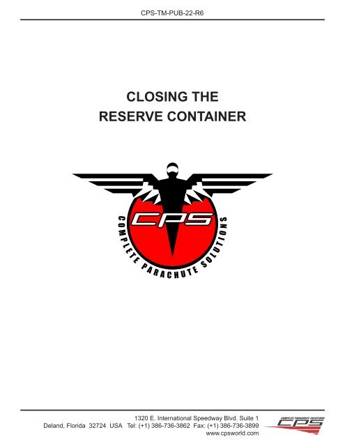 CLOSING THE RESERVE CONTAINER