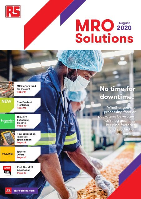 MRO Solution Magazine - Singapore - August 2020