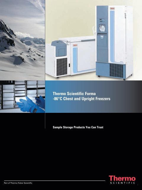 Thermo Scientific Forma -86°C Chest and Upright Freezers