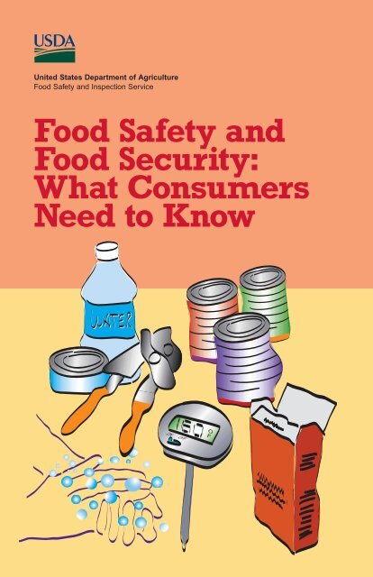 Food Safety and Food Security: What Consumers Need to Know