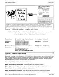 Material Safety Data Sheet DIESEL FUEL B-3, D-2B