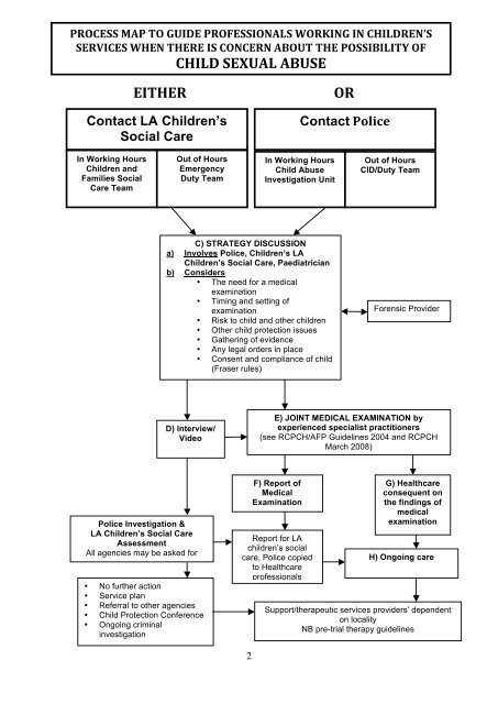 PROCESS MAP TO GUIDE PROF
