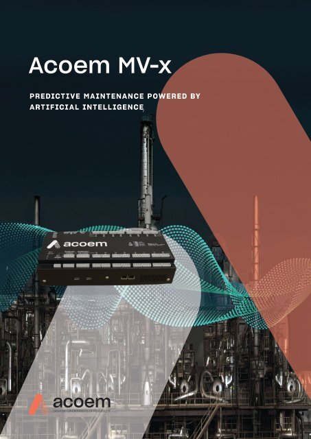 ACOEM MVX Real-time Monitoring System brochure