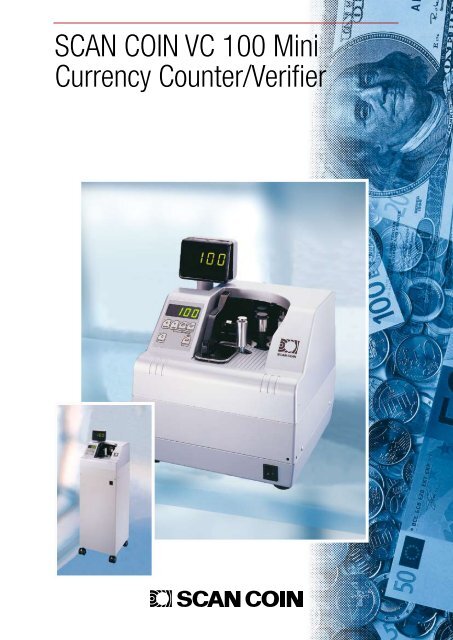 SCAN COIN VC 100 Mini Currency Counter/Verifier