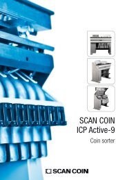 SCAN COIN ICP Active-9 Coin Sorter