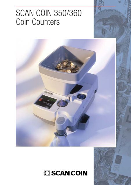 SCAN COIN 350/360 Coin Counters - Tipton Systems