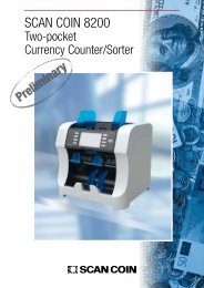 PERCONTA SORTOFAX Coin Sorter - Quality Data Systems