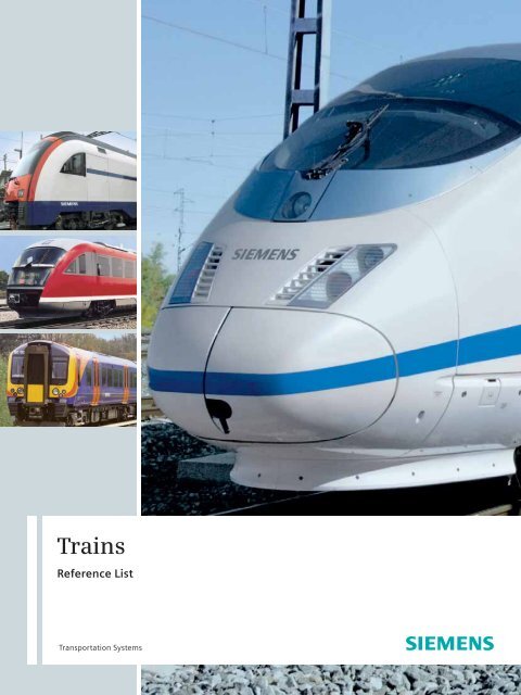 Trains - Siemens Mobility