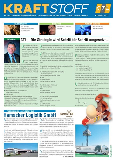 Hamacher Logistik GmbH - Cargo Trans Logistik