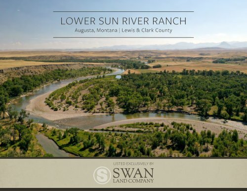 Lower Sun River Ranch near Augusta, Montana
