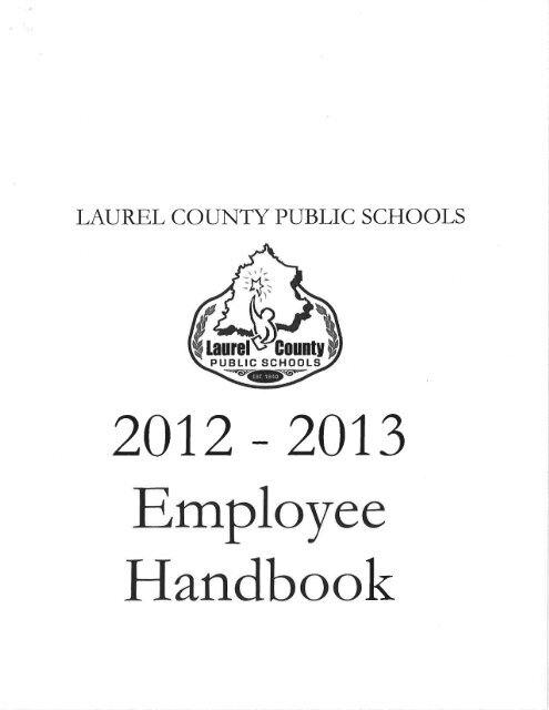 Employee Handbook - Laurel County Schools