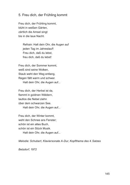 4. Romanze am See Ich wei