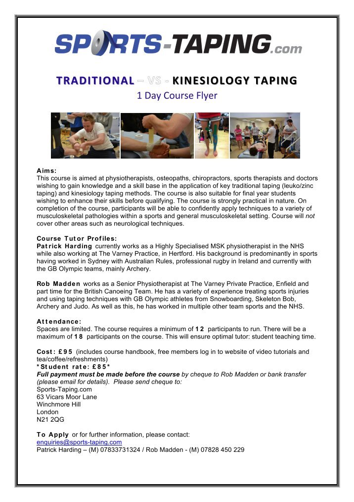 Sports-Taping.com Magazines