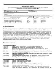 NIH biosketch example