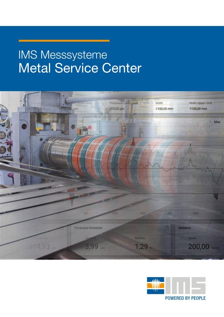 IMS Messsysteme GmbH - World Market Leader in Measuring Systems