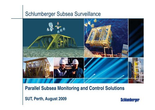 Schlumberger Data Monitoring and Control