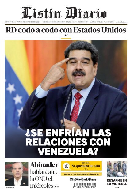 Listín Diario 19-09-2020