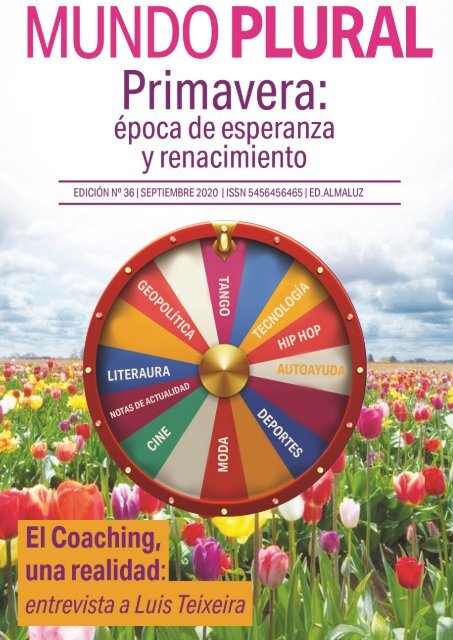 REVISTA MUNDO PLURAL- septiembre