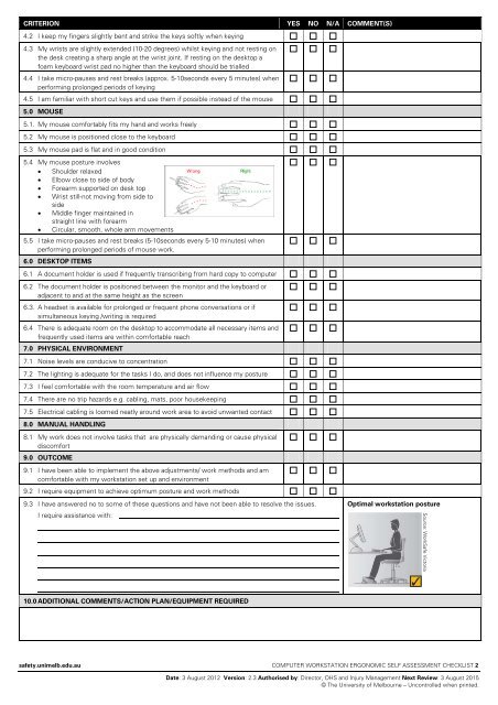 CRITERION YES NO N/A COMM