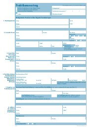 Lehrvertrag (Formular) - Swiss Form