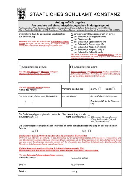 Antragsformulare - SCHULAEMTER-BW.DE