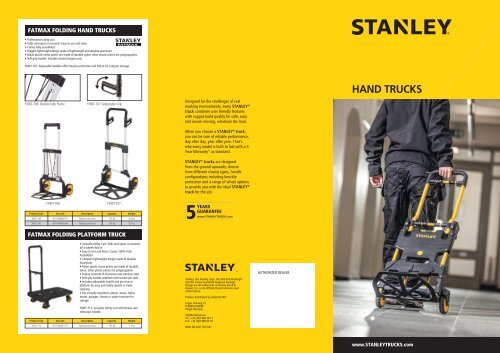 STANLEY - Hand Trucks