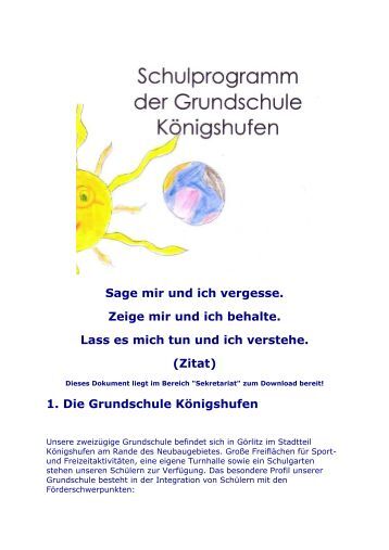 Sage es mir, und ich werde es vergessen. Zeige ... - Kinderhaus e.V.