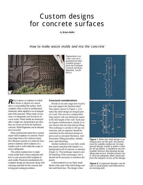 Custom Designs for Concrete Surfaces.pdf - Concrete Construction