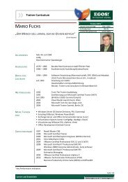 Lebenslauf - Home - it service markus paschmann