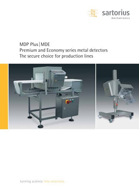 MDP Plus|MDE Premium and Economy series metal detectors The ...